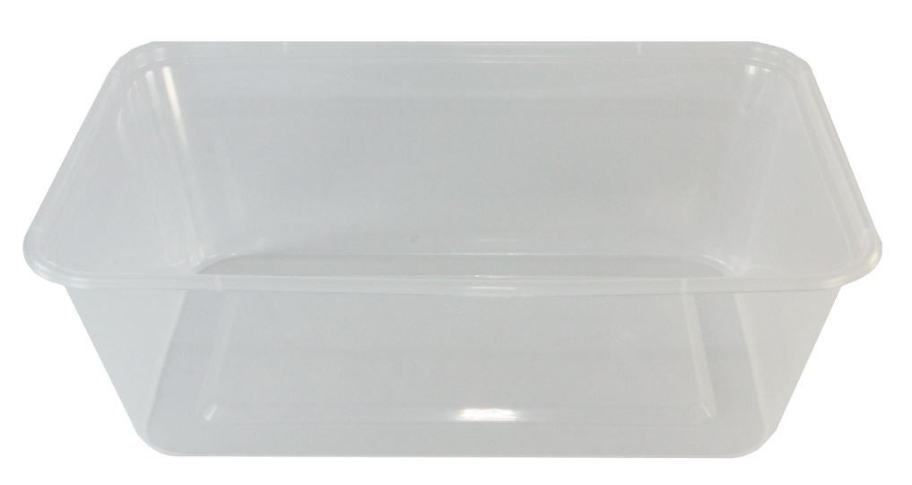 PP Rectangle Container 750ml Clear – Hospitality Worldwide Pty Ltd