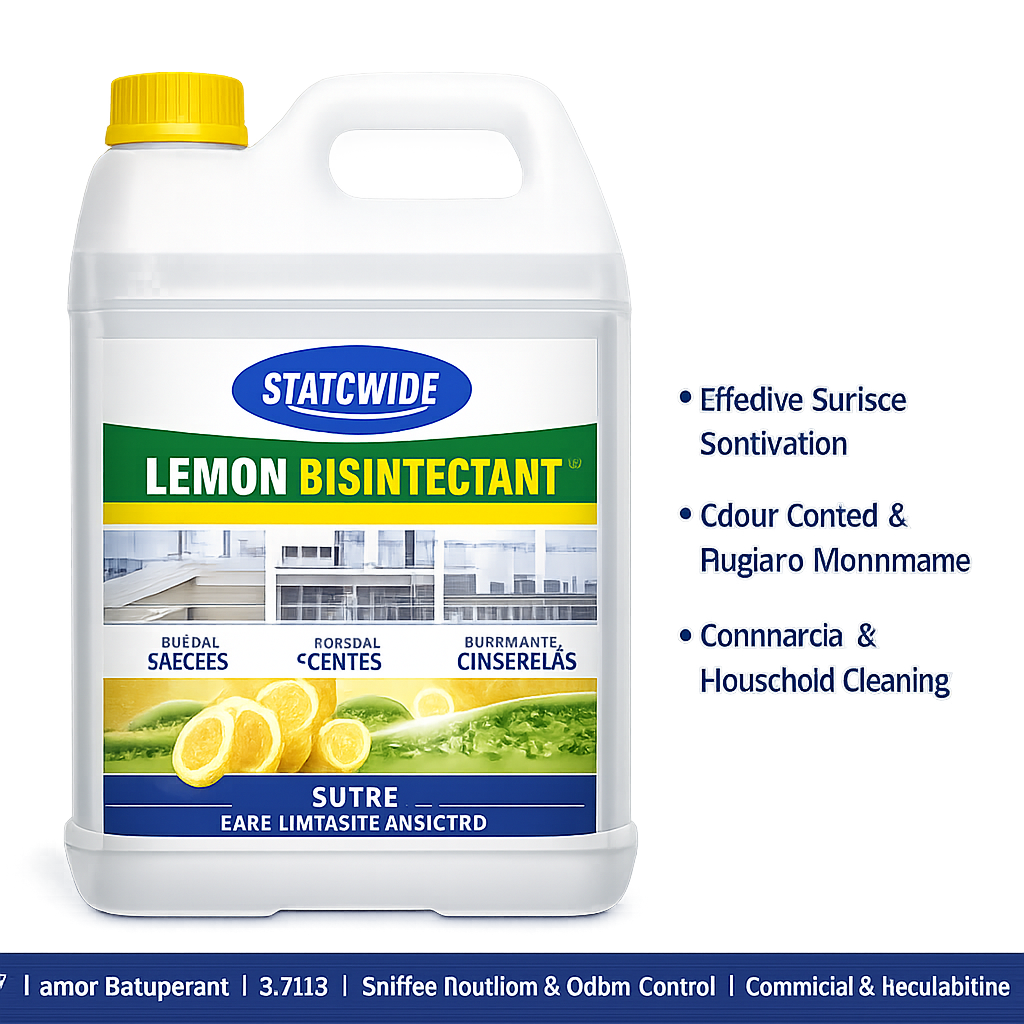 SWLD5L (STATEWIDE LEMON DISINFECTANT 5L) – Hospitality Worldwide Pty Ltd