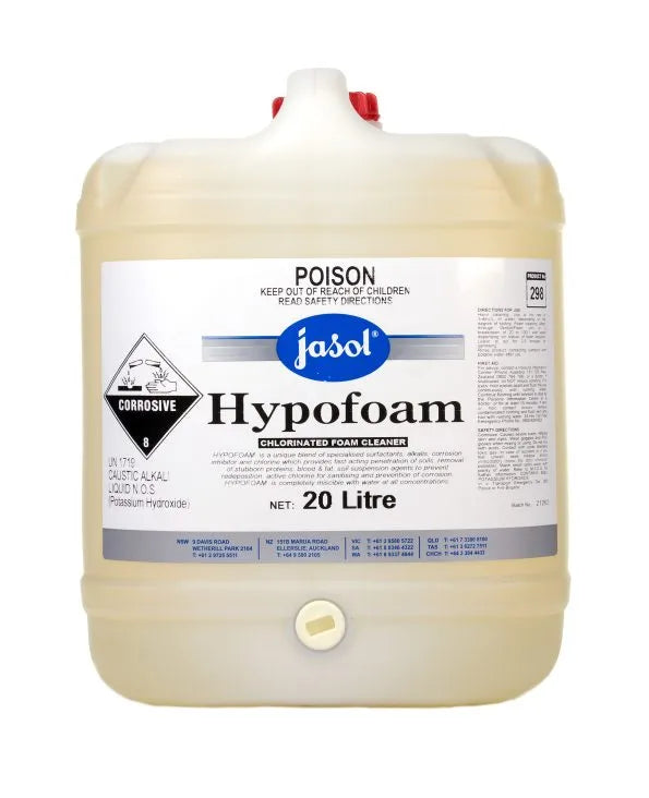 2054800 (HYPOSAFE SG CHLORINATED FOAMING KITCHEN CLEANER 20L ...