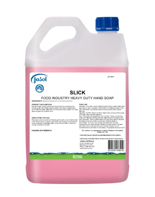 2073641 (SLICK ECONOMICAL LIQUID HAND SOAP 5L) – Hospitality Worldwide ...