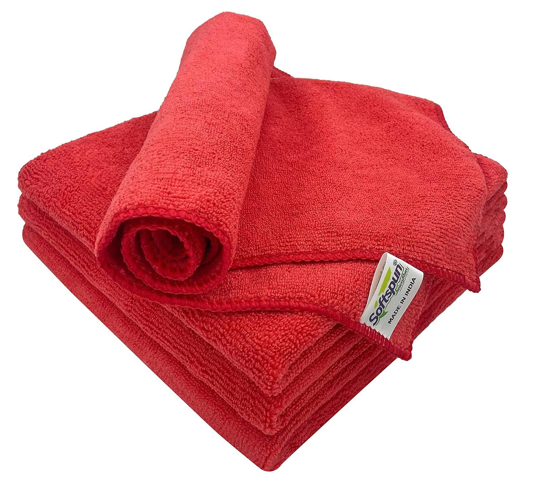 RED MICROFIBER CLOTH – Hospitality Worldwide Pty Ltd